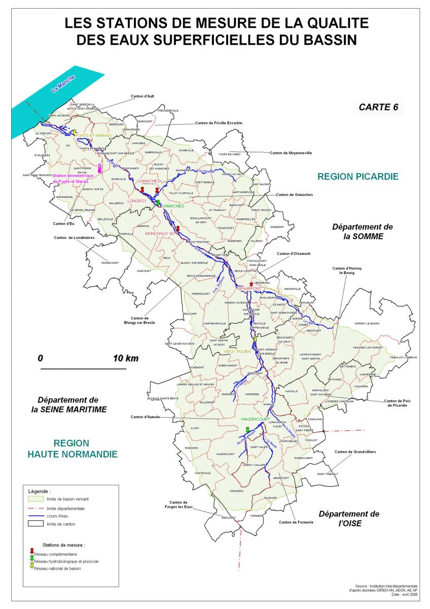 Le régime hydrologique - présentation de l'eptb - Eptb de la bresle